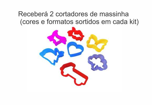 Massinha e 2 Cortador-shrek | Vitrine Artesanou