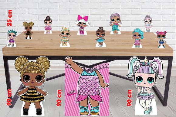Totem Lol Surprise E Displays De Mesa Para Festa | Vitrine Artesanou