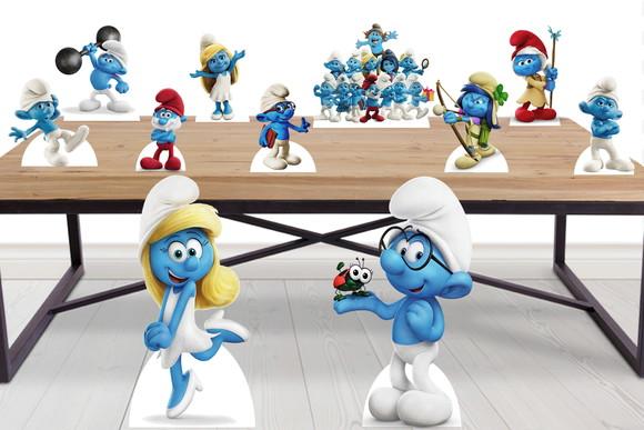 Totem Smurfs e Displays de Mesa | Vitrine Artesanou