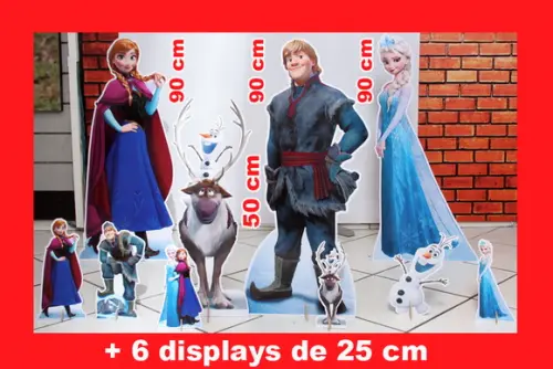 Totem de Chão Frozen e Displays de Mesa | Vitrine Artesanou