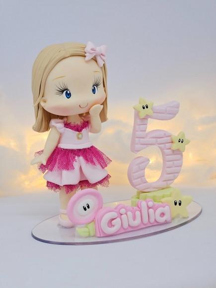 Topo de Bolo Super Mario Personalizado em Biscuit | Vitrine Artesanou