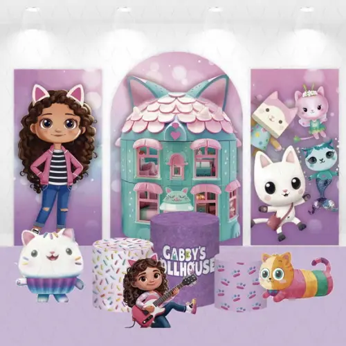Kit Painéis Vestfácil, Cilindros e Displays Gabby | Vitrine Artesanou