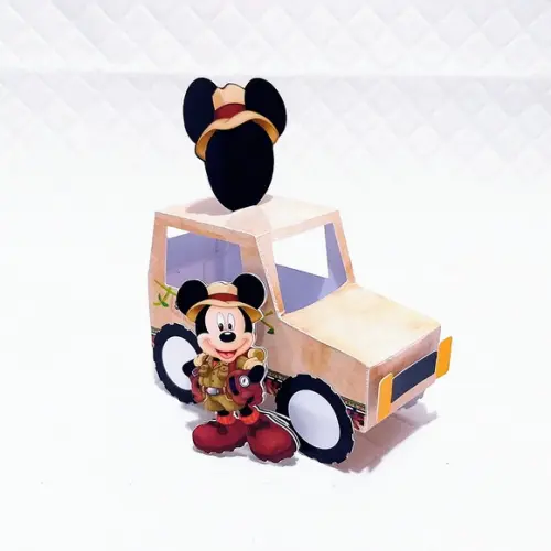 Arquivo Digital Silhouette Caixa Jipe Mickey | Vitrine Artesanou