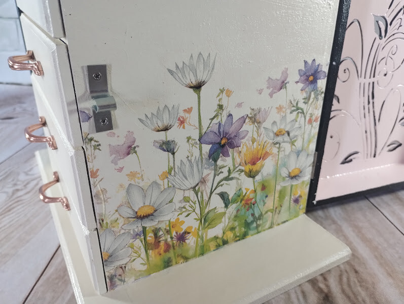 MINI CÔMODA PARA BIJUS/JÓIAS (MDF) | Vitrine Artesanou