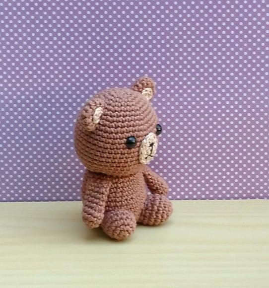 Mocha Amigurumi ( Milk And Mocha Bear ) | Artesanou Marketplace