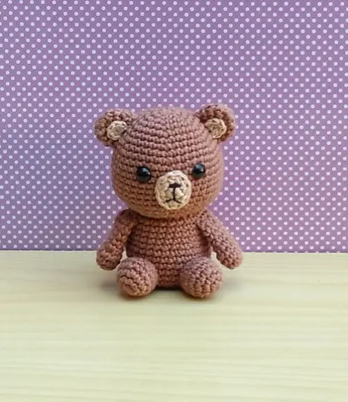 Mocha Amigurumi ( Milk And Mocha Bear ) | Artesanou Marketplace