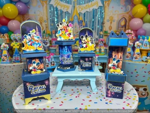 Mickey e Turma Arquivo de Corte Studio e pdf | Artesanou Marketplace