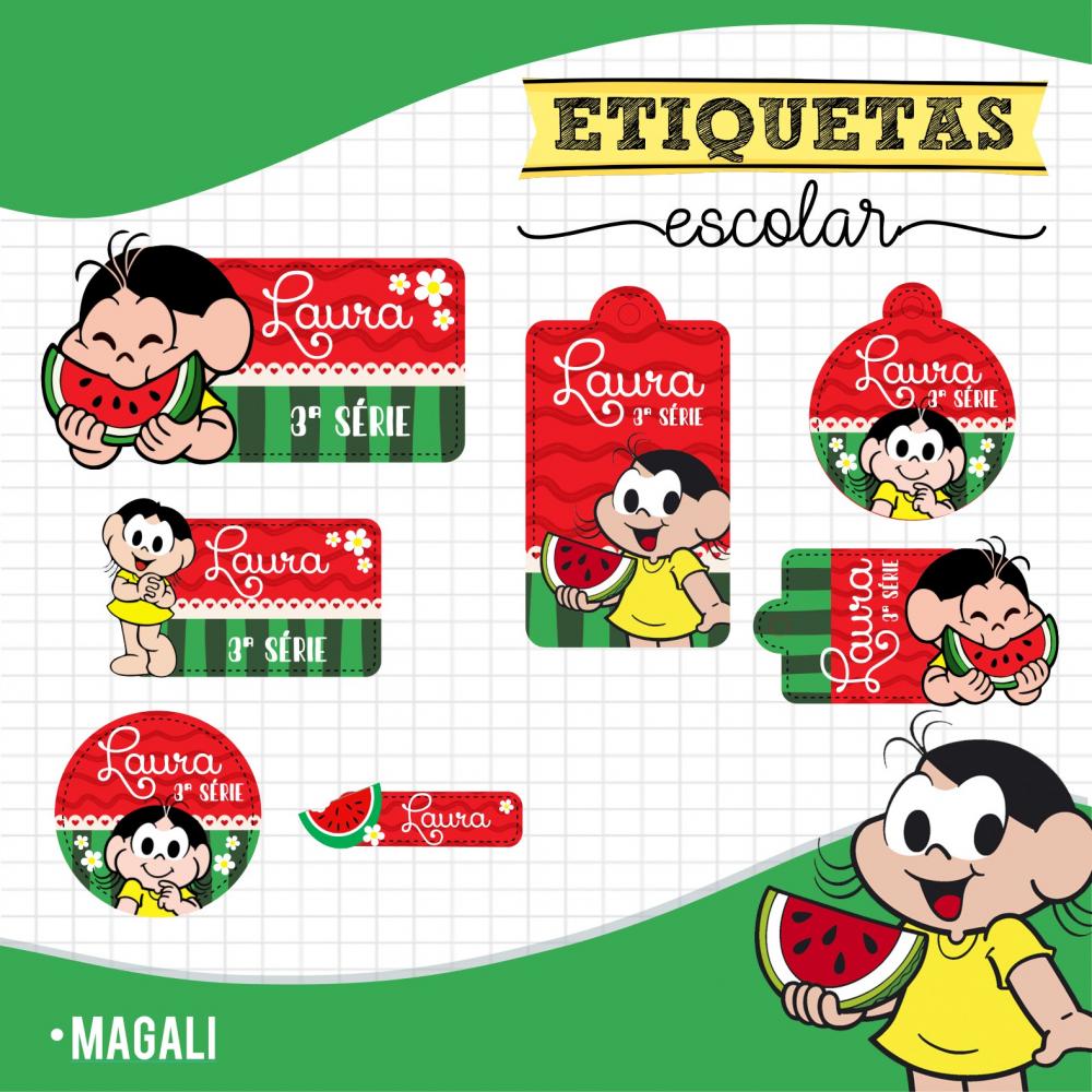 Arquivo digital Etiqueta barbie magali | Vitrine Artesanou